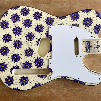 Custom Painted Telecaster Body - Free Shipping! | Reverb