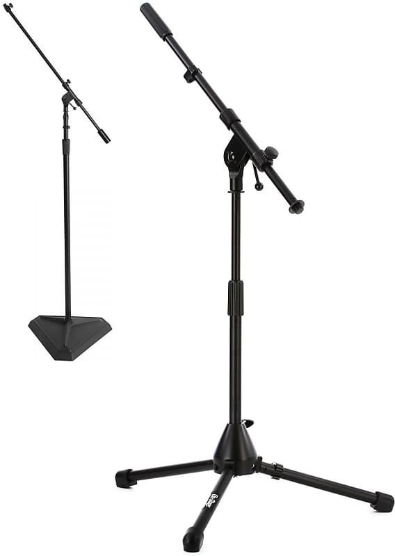 On-Stage SMS7630B Hex Base Studio Boom Microphone Stand | Reverb