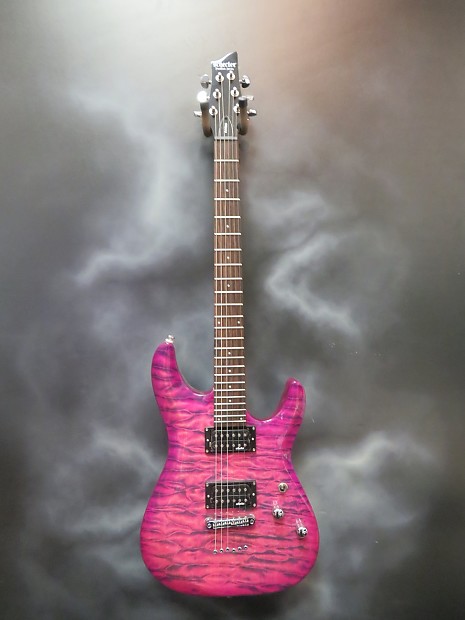 Schecter C-6 Plus Magenta | Reverb