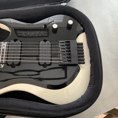 Kiesel Osiris 7 String - Black and White | Reverb