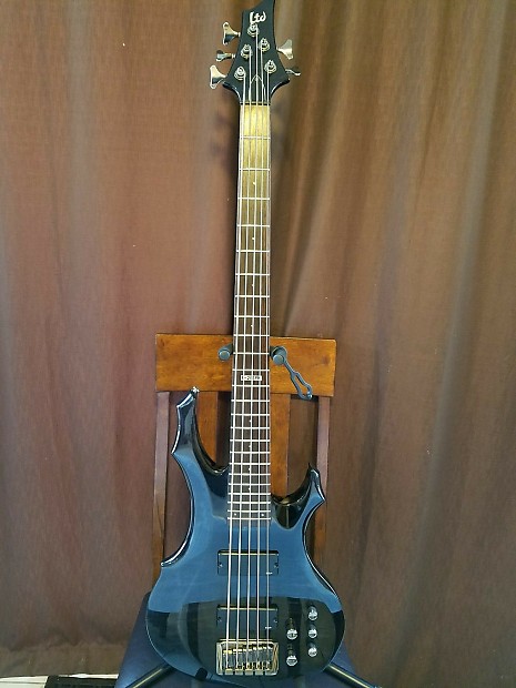 ESP LTD F-255 FM 5 STRING BASS GUITAR | Reverb