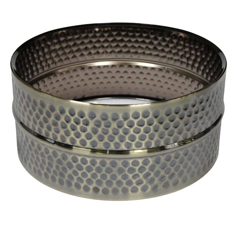 World Max BKSH-6514 6.5x14" snare drum shell hammered black | Reverb