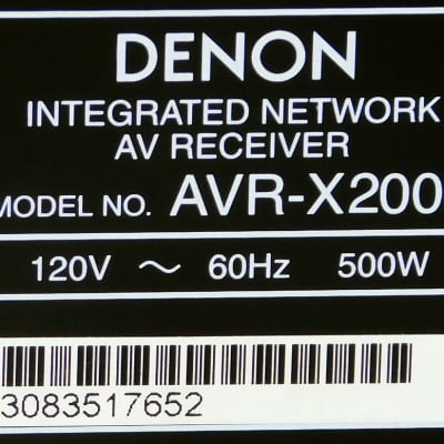 Denon AVR-X2000 home theater receiver with remote | Reverb