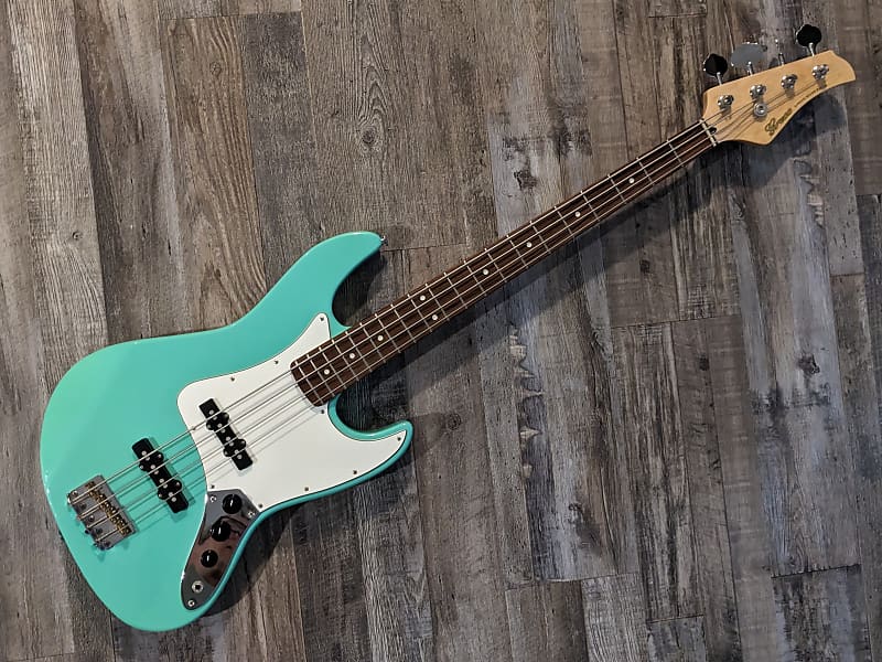 2001 Greco WSB-STD LGR/R Jazz Bass surf green w/ OGB | Reverb Canada