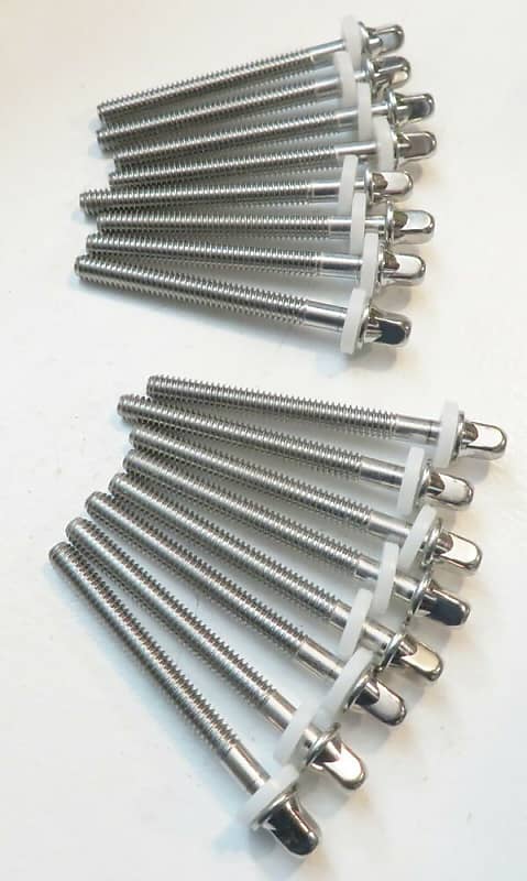 16 New SONOR 55mm TOM SNARE DRUM TENSION RODS, Nylon Washers | Reverb