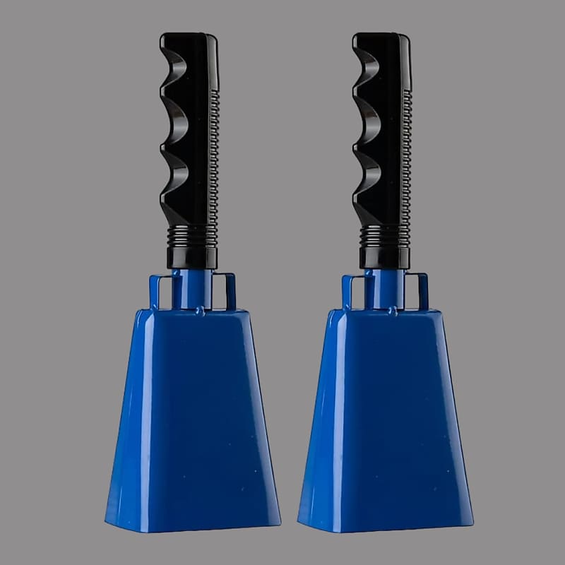 Cowbells 2pcs,Steel Cow Bell 8 inch with Handle,Cheering Hand | Reverb