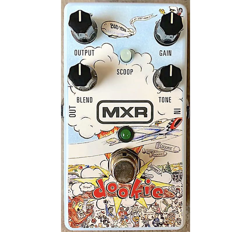 MXR DD25 Green Day Dookie Drive 2019 Blue background | Reverb