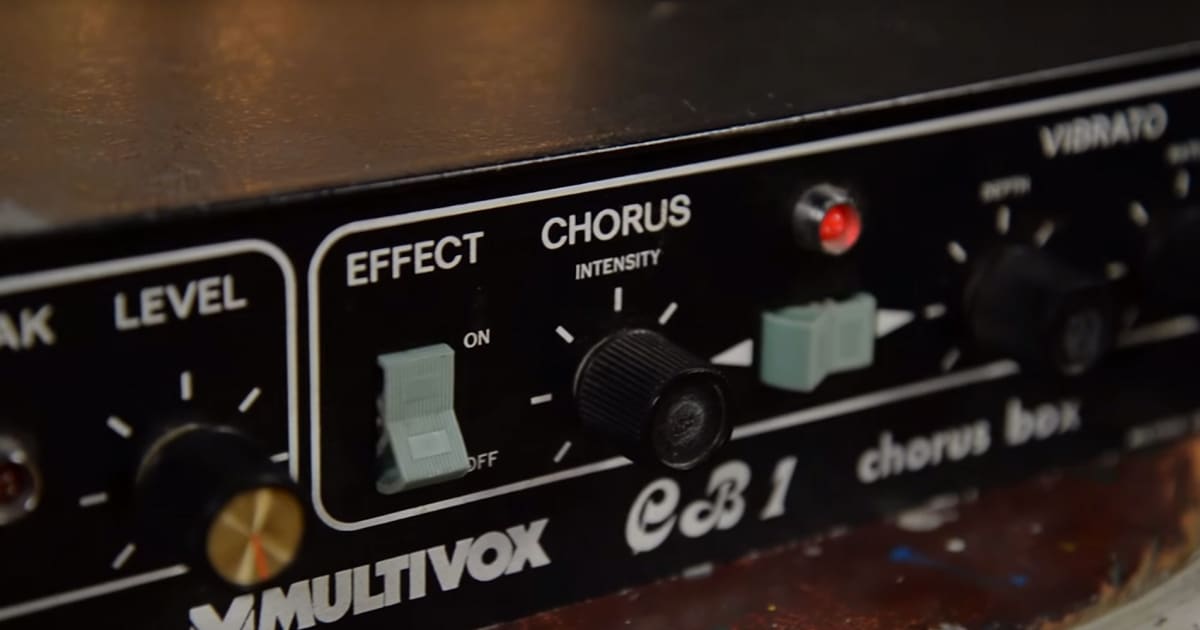 Video: Funky Vintage - Multivox CB1 Chorus Vibrato | Reverb News