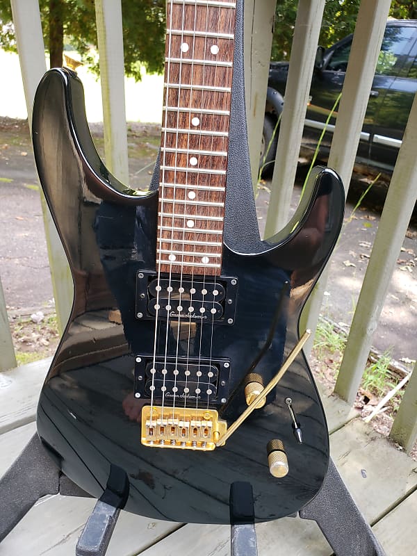 2005 Grover Jackson FU IJ-37 Dinky Made In Japan Black | Reverb