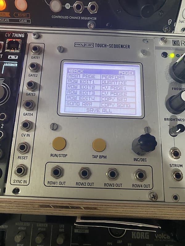 Modcan Touch Sequencer | Reverb