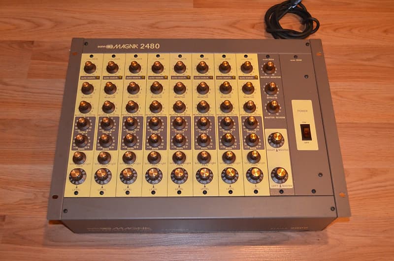 Sunn Magna 2480 8-Channel Rack Mount Stereo Mixer | Reverb