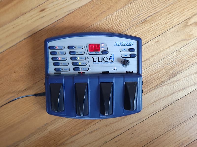 DOD Tec4 / Guitar Preamp - FX Processor | Reverb