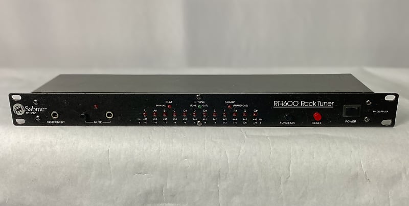 Sabine RT-1600 Rack Tuner w/ Power Supply | Reverb
