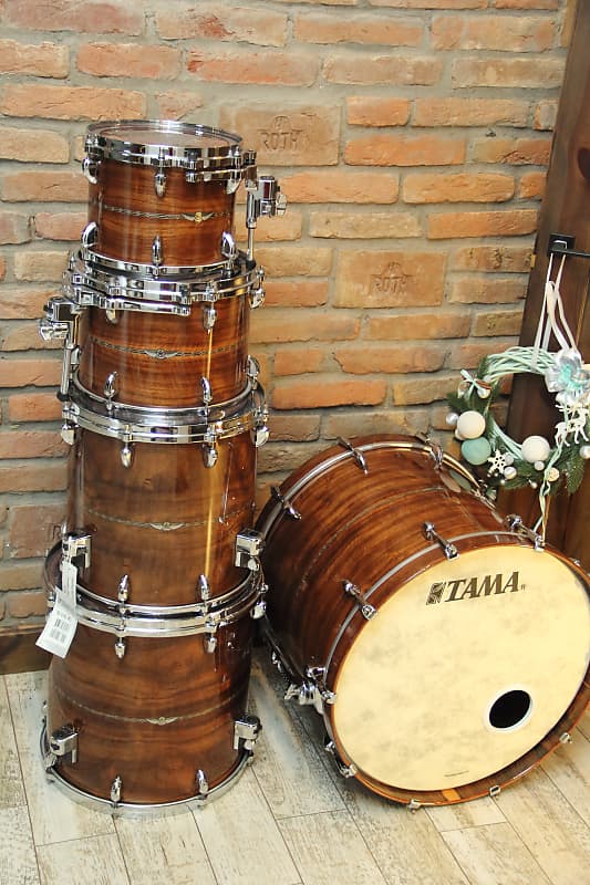 Tama Star Bubinga drumset 5 pc- Natural Laurel | Reverb