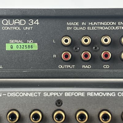 Quad 606 Power Amplifier - 66 Tuner - 34 Pre Amplifier - | Reverb