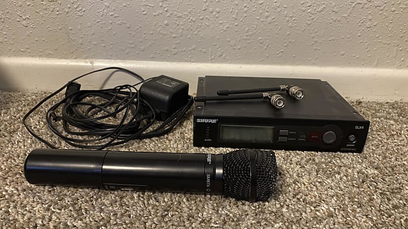 Shure SLX4 & SLX2 + SM87A J3 Band | Reverb
