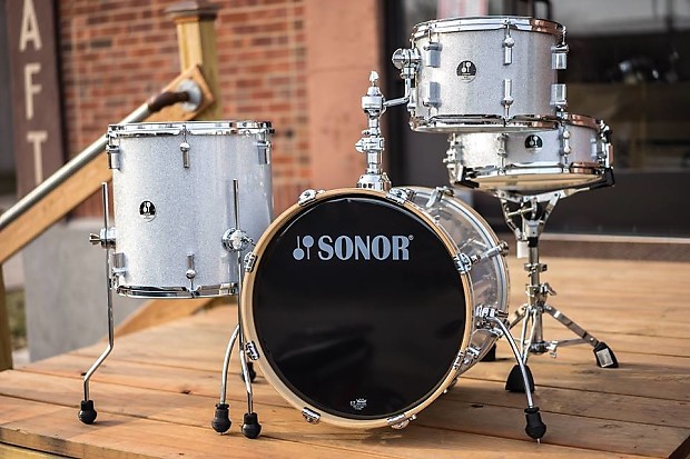 Sonor Bop Kit in Silver Galaxy Sparkle | Reverb