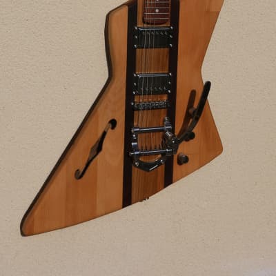 Timo - Handmade, custom semi-acoustic EXPLORER. | Reverb