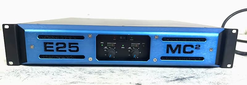 MC2 Audio E25 Lightweight Touring 2-Ch Power Amp 2400W #7139 | Reverb