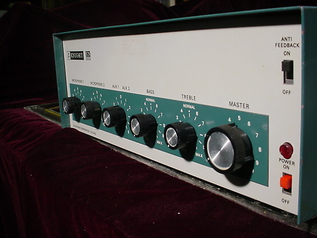 Knight KN-3235-C KN-3235C Integrated Tube Mono Amplifier with | Reverb