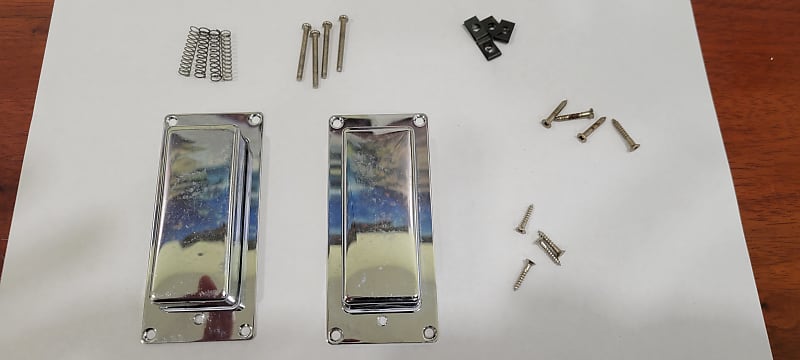 60's 70's Gibson Firebird chrome pickup covers and | Reverb UK