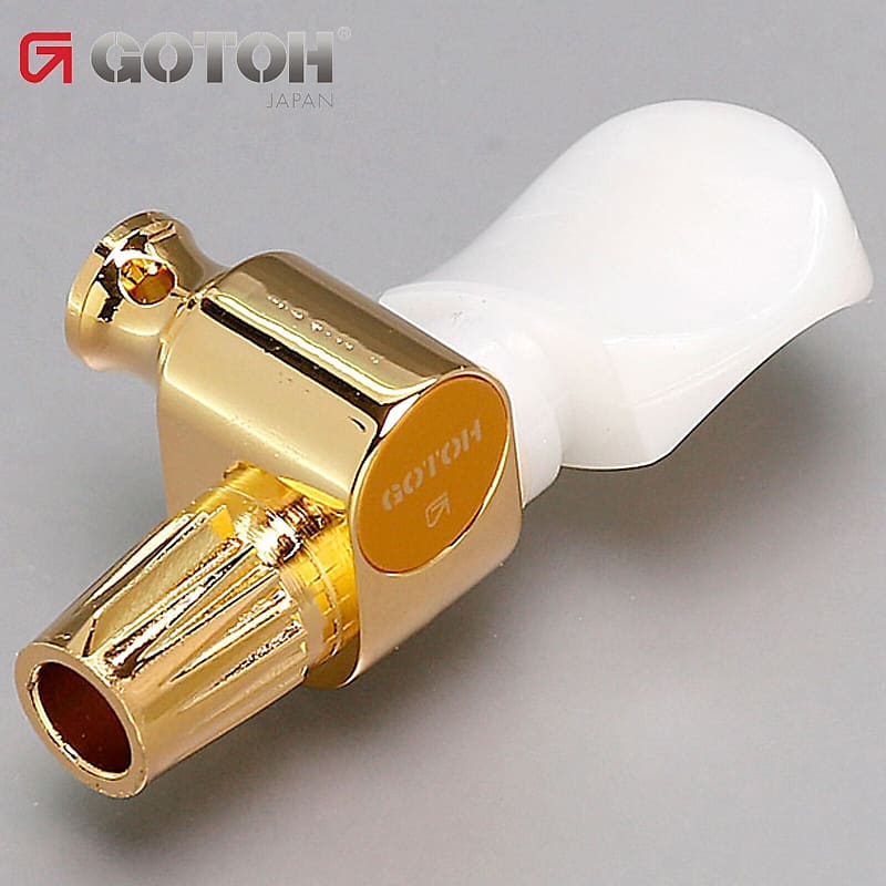 Gotoh SPBJ-5-PW 5th String BANJO Tuning Key 13:1 w/ White | Reverb