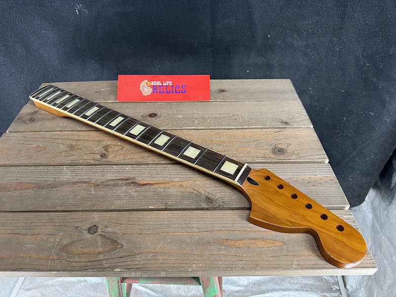 Real Life Relics Nitro Roasted Maple With Bound Rosewood | Reverb
