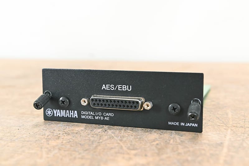 Yamaha MY8-AE 8-Channel AES/EBU Input/Output Card CG0094R | Reverb