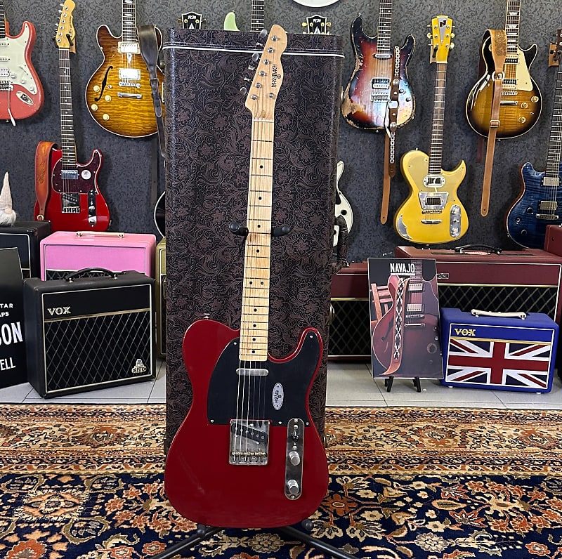 Maybach Teleman T54 Sugar Pine Maple Neck - Wine Red | Reverb France