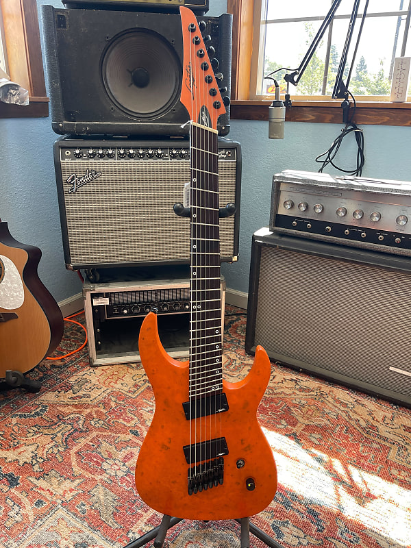 Legator Ninja NRF7P 2020 - Pastel Orange - 7 String | Reverb