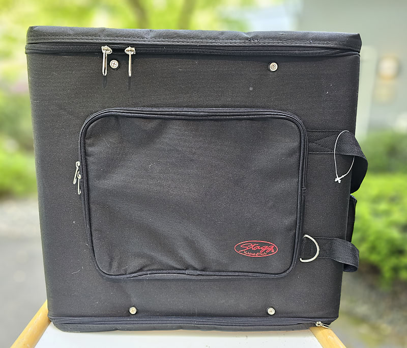 Stagg STAGG 2U 19" Rack Carrying Bag late-90's - Black | Reverb