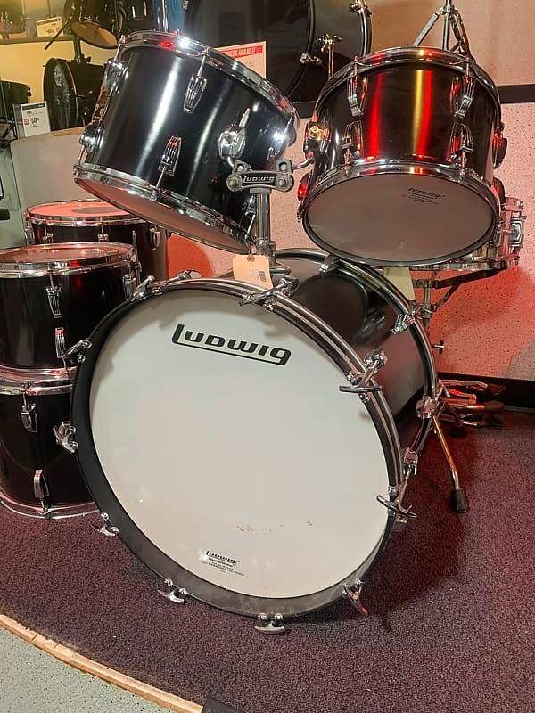 Ludwig Vintage 7 Piece Drum Kit Drum Shell Pack(7 Piece) | Reverb