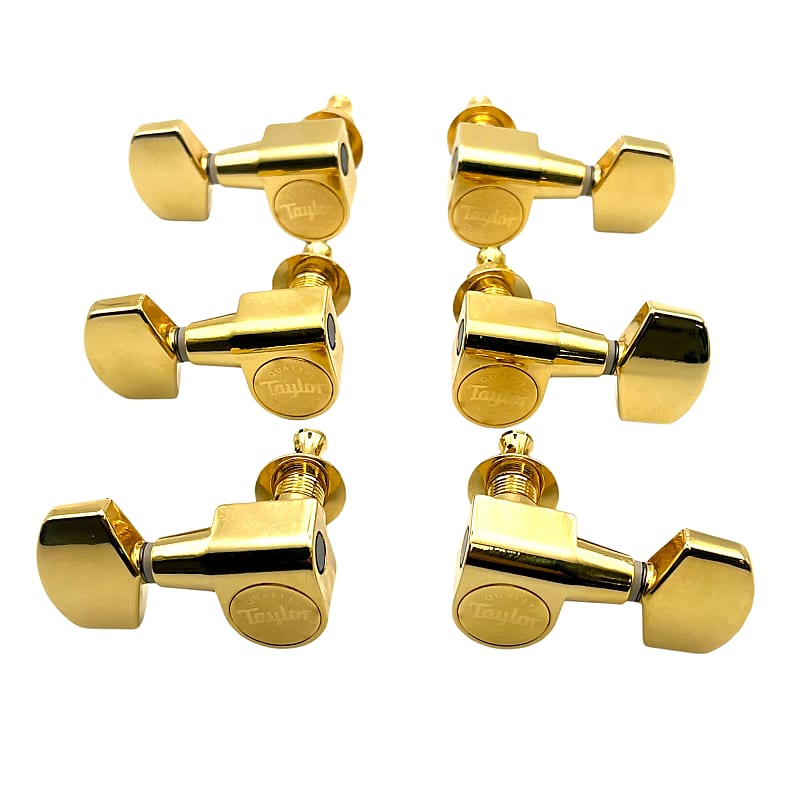 Used Taylor Guitar Tuning Machine Keys - Polished Gold | Reverb