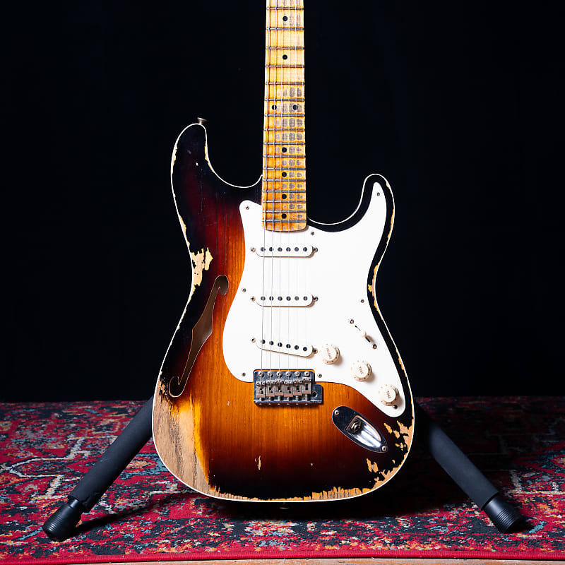 Fender Custom Shop LTD '56 Thinline Stratocaster 2019 - Wide | Reverb