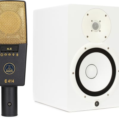 AKG C414 XLII Large-diaphragm Condenser Microphone Bundle | Reverb