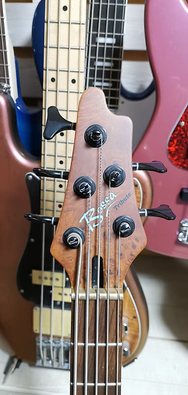 Bossa Tribute TBUS-5 2012 - Amber burl poplar | Reverb UK