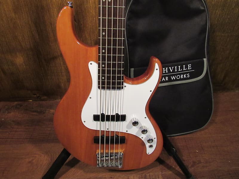 Samick FN-15/5 5 String Passive Factory 2nd Bass Guitar With | Reverb
