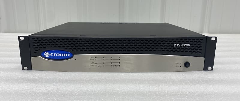Crown Audio CTs 4200 4 CH Professional Power Amplifier | Reverb