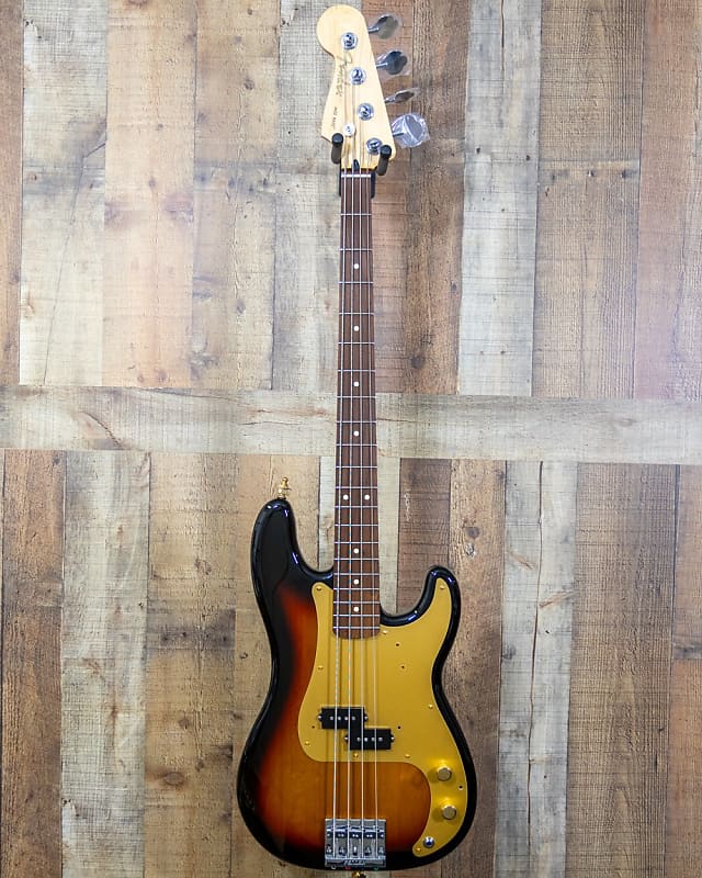 Fender Custom Build P-Bass Sunburst Jazz Bass Reverse | Reverb