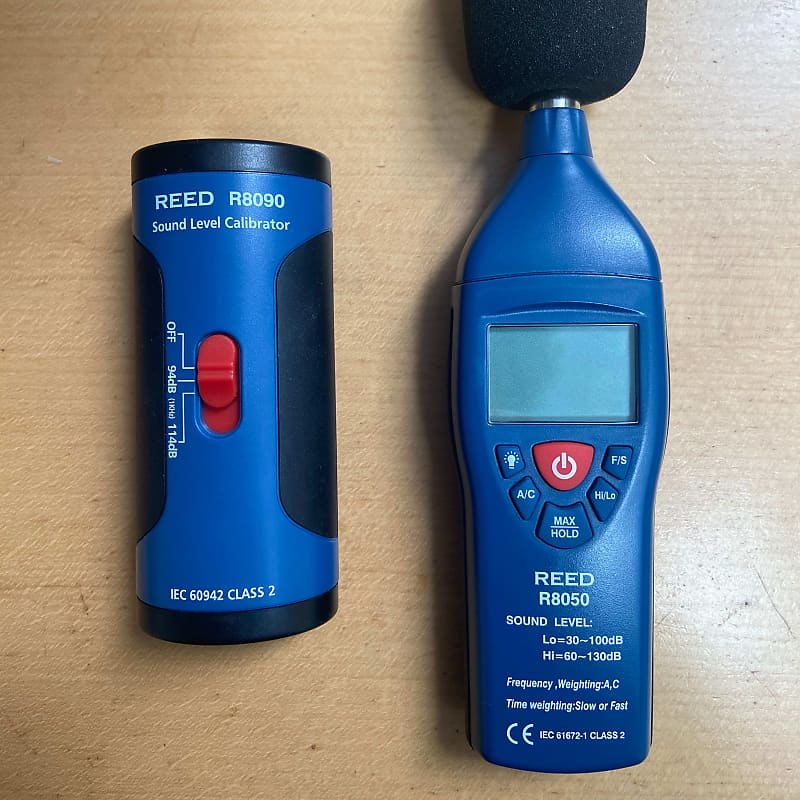 Reed Sound Level Meter and Calibration Tool (Used once) | Reverb