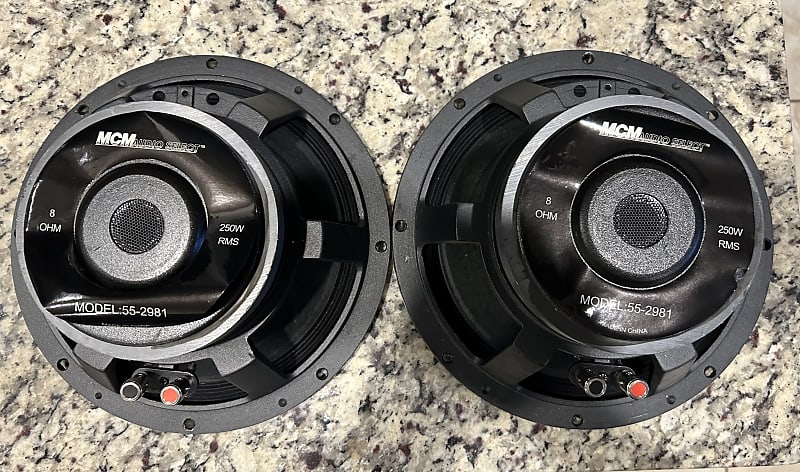 MCM Audio Select 10” Speakers (set of 4) | Reverb