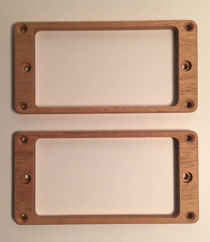 Guilford Black walnut pickup ring set for PRS guitar- Flat | Reverb