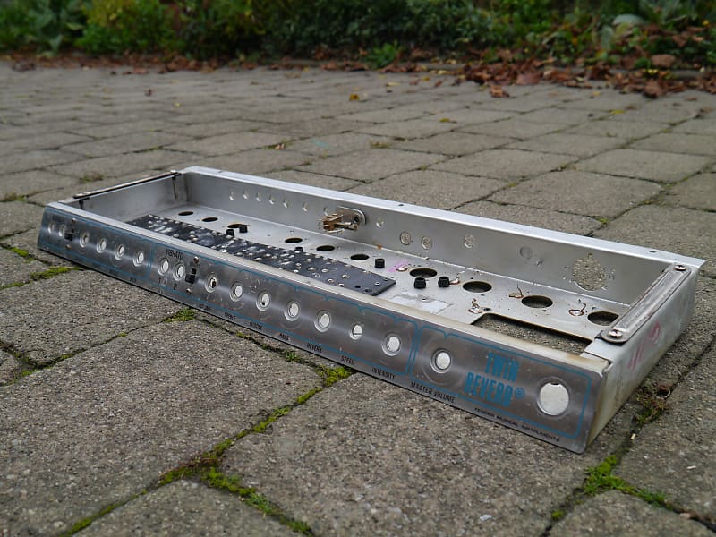 Fender Twin Reverb Chassis & Faceplate Backplate & Board | Reverb UK