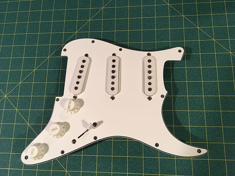 Squier Standard Stratocaster loaded pickguard | Reverb