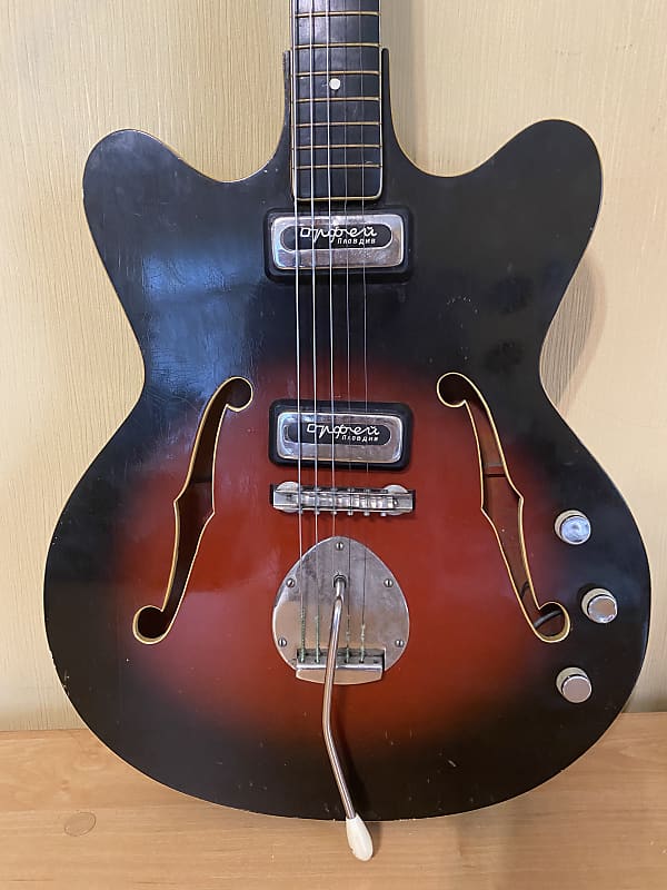 Orfeus Orpheus Hebros Electric Guitar Vintage 1970 | Reverb UK