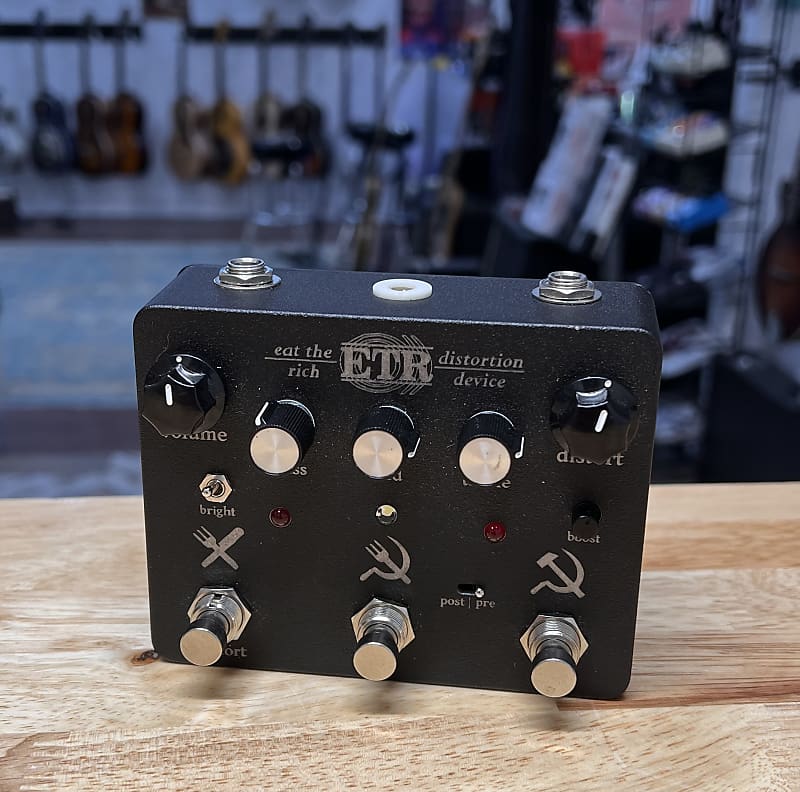 (DEAD)fx Eat The Rich Distortion Device - Black | Reverb