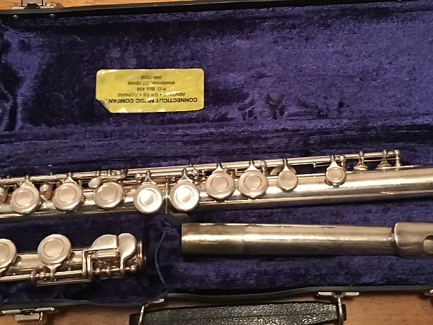 Armstrong 104 Silver Plated Flute with Case | Reverb