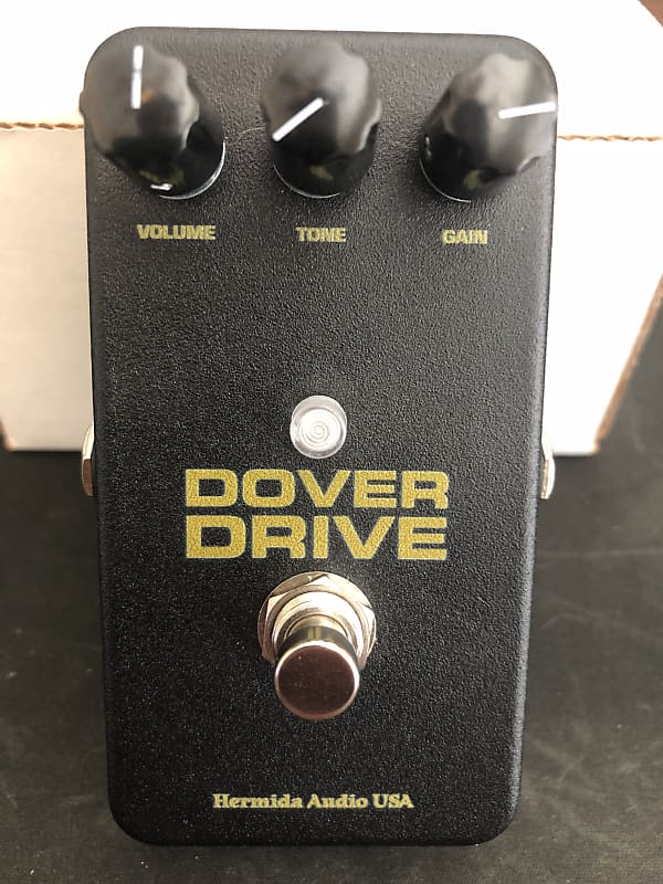 Hermida Audio Dover Drive Germanium 2010's Black | Reverb