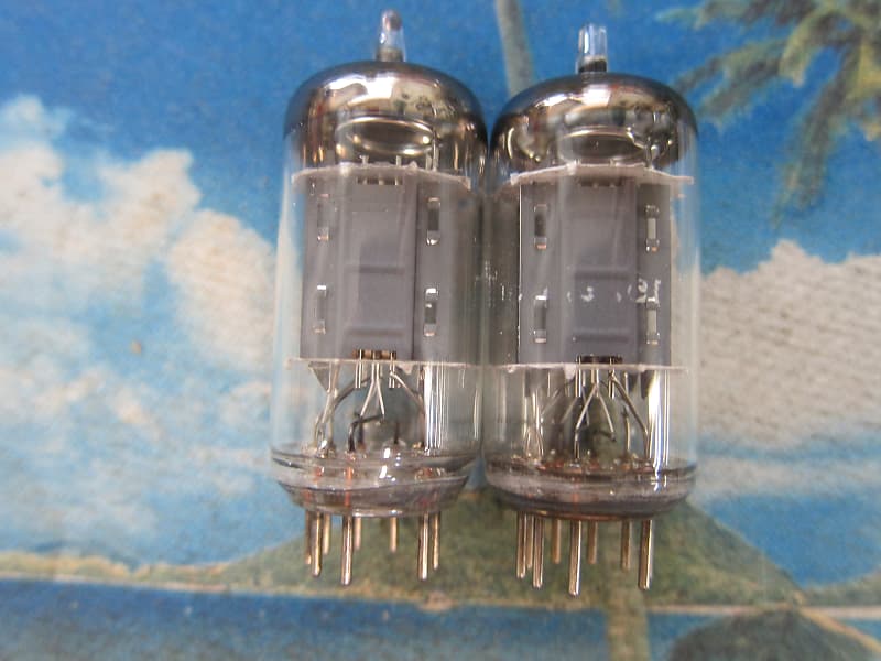 Pr Vintage Telefunken Ecc83/12ax7 Tubes, 1960s, Ribbed | Reverb Canada