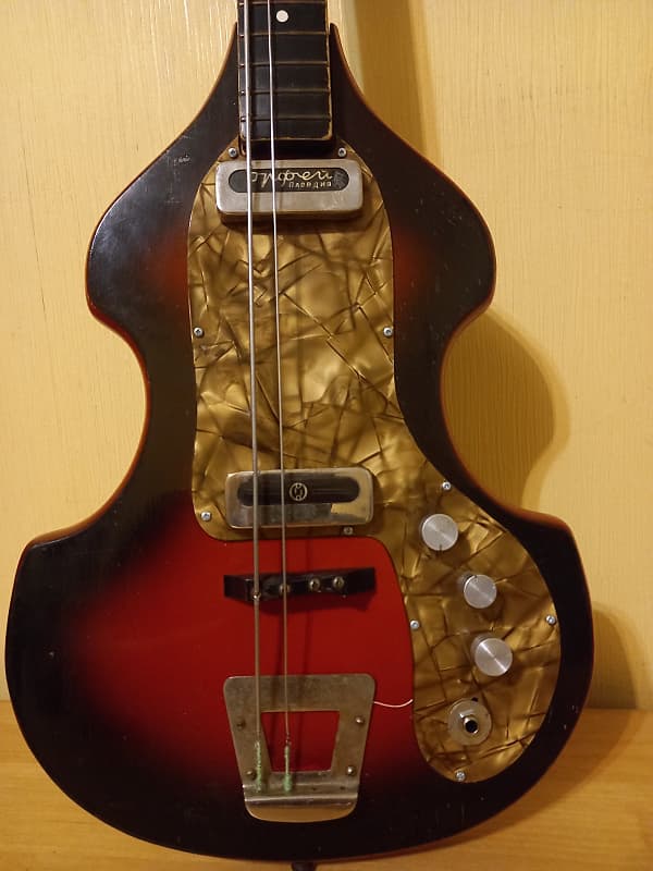 Orfeus Orpheus Plovdiv Bass Guitar Vintage 1960 | Reverb